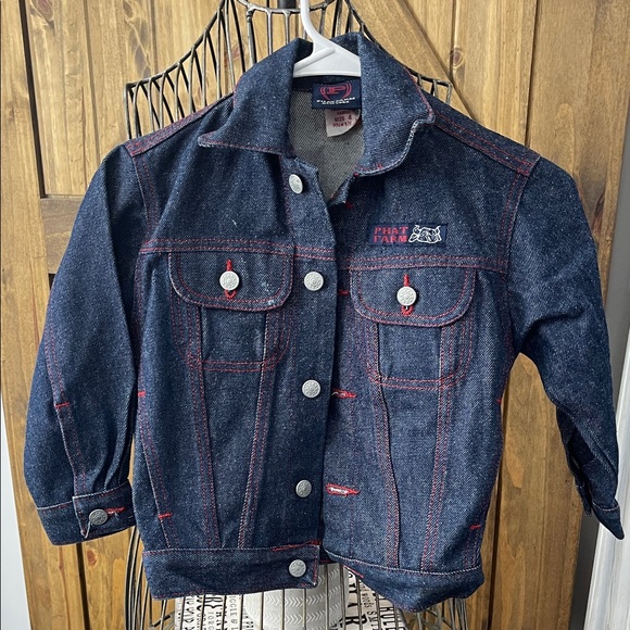 Phat Farm | Jackets & Coats | Vintage Phat Farm Kids Denim Jacket Dark ...